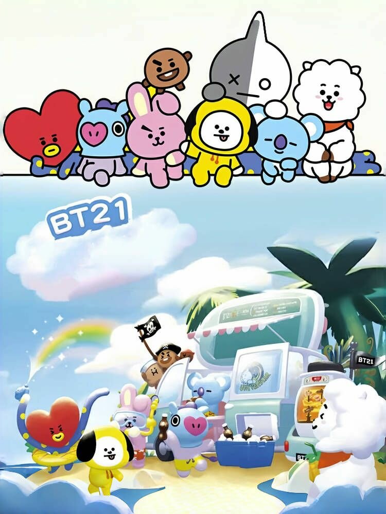 BT21 Функциональные кукольные игрушки / Звёздные периферийные маятники