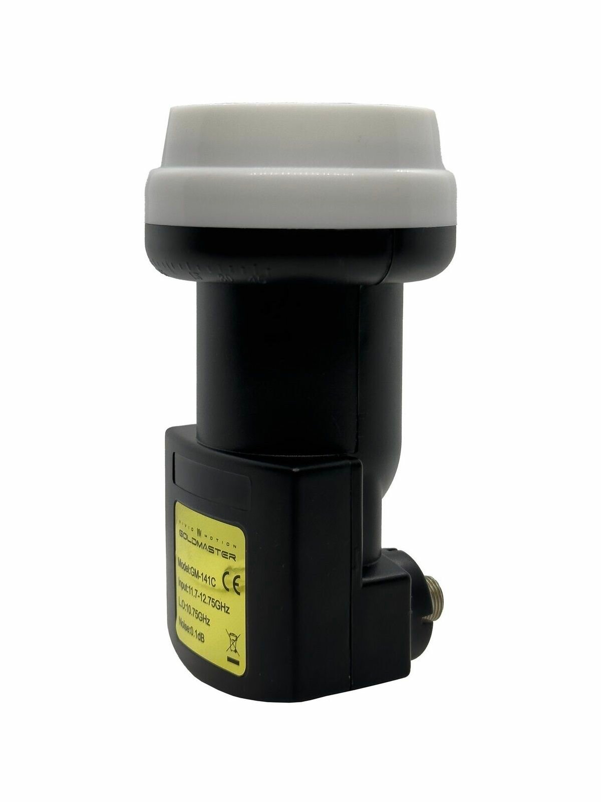 Спутниковый конвертер 4K Full HD GoldMaster GM-141C круговой поляризации (для Триколор ТВ и НТВ-Плюс) 1 выход