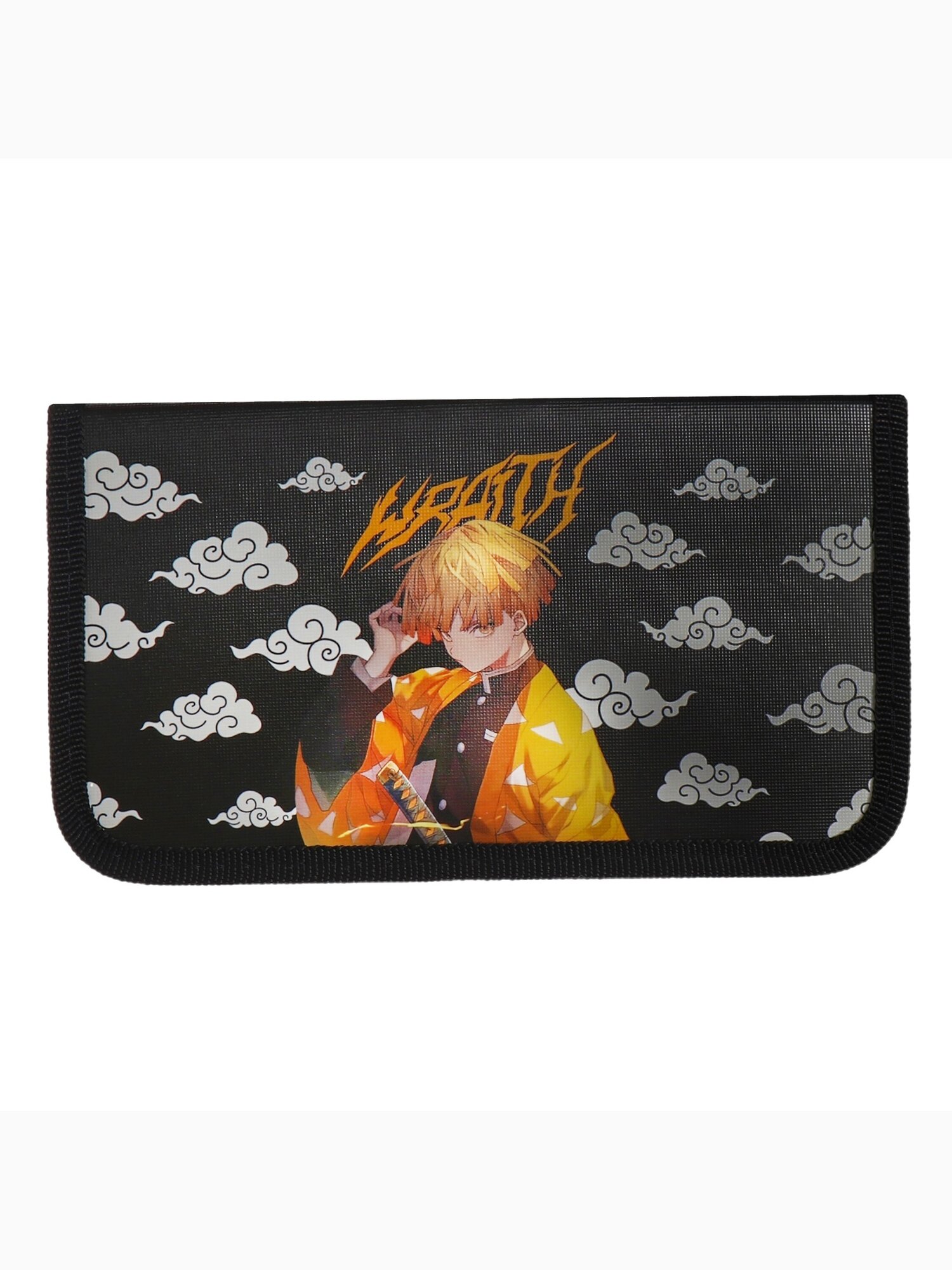 Пенал школьный, 1 секция, 11.5 × 20.5 × 3 см, «Аниме», для детей