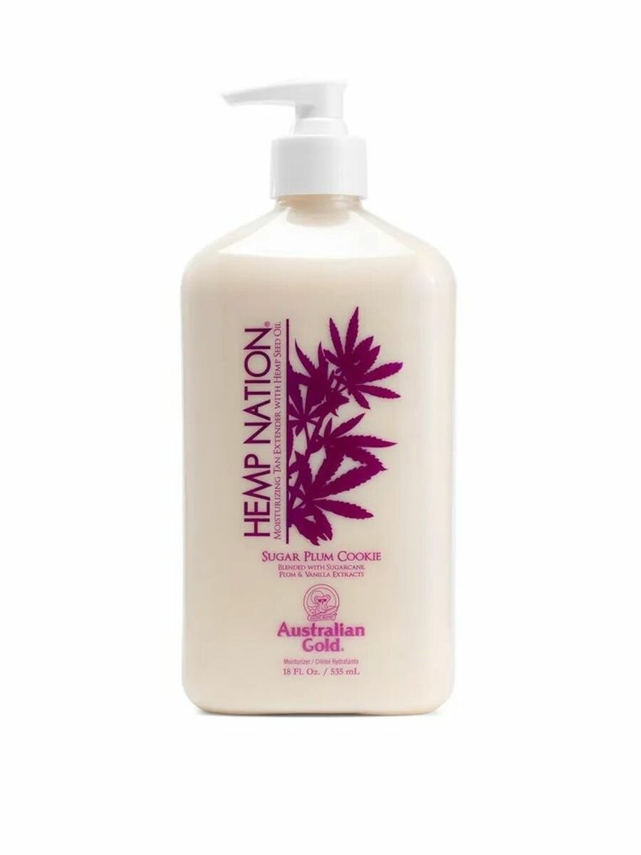 Australian Gold Питательный лосьон для тела Sugar Plum, серия Hemp Nation 535 мл