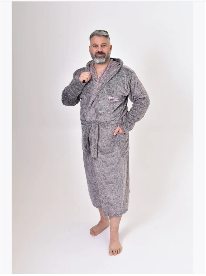 Халат махровый домашний