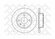 Диск Торм. skoda Felicia, Vw Caddy 1.6/1.9 D 94>(Stellox 60204305Sx)