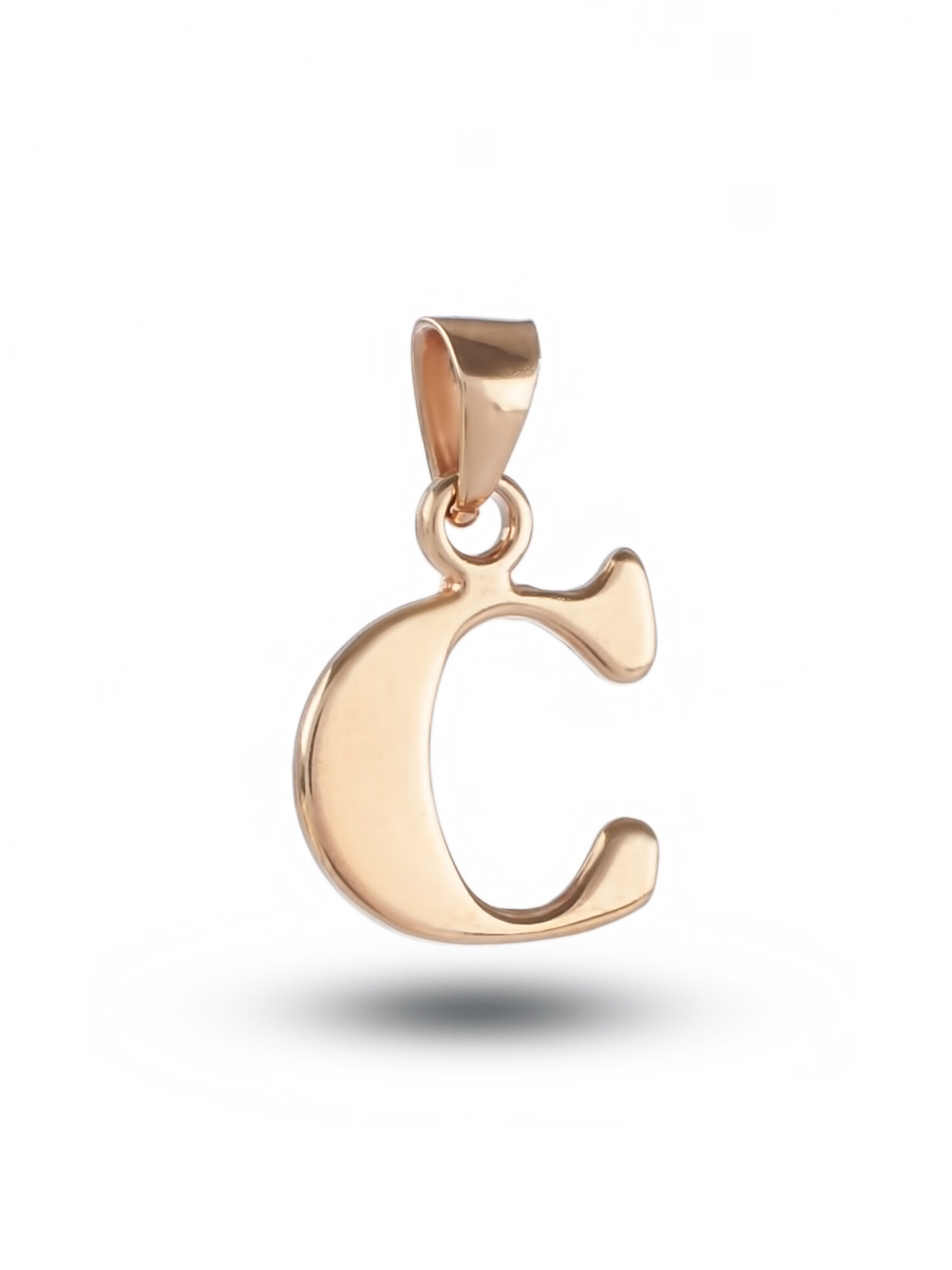 Подвеска, красное золото, 585 проба