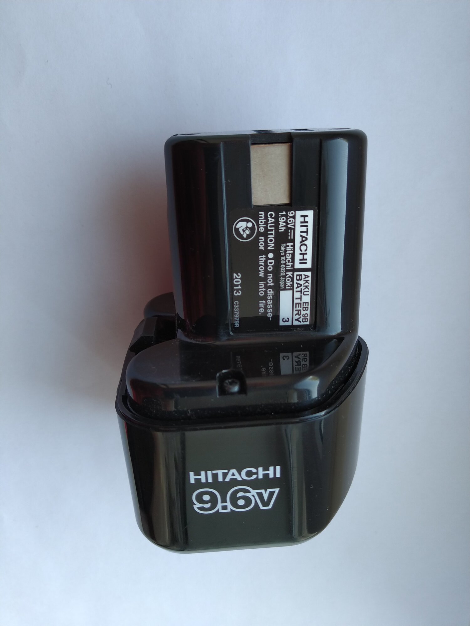 Аккумулятор (оригинал) HITACHI EB9B 9.6V 2Ah. Производитель HITACHI. Страна производства Ирландия