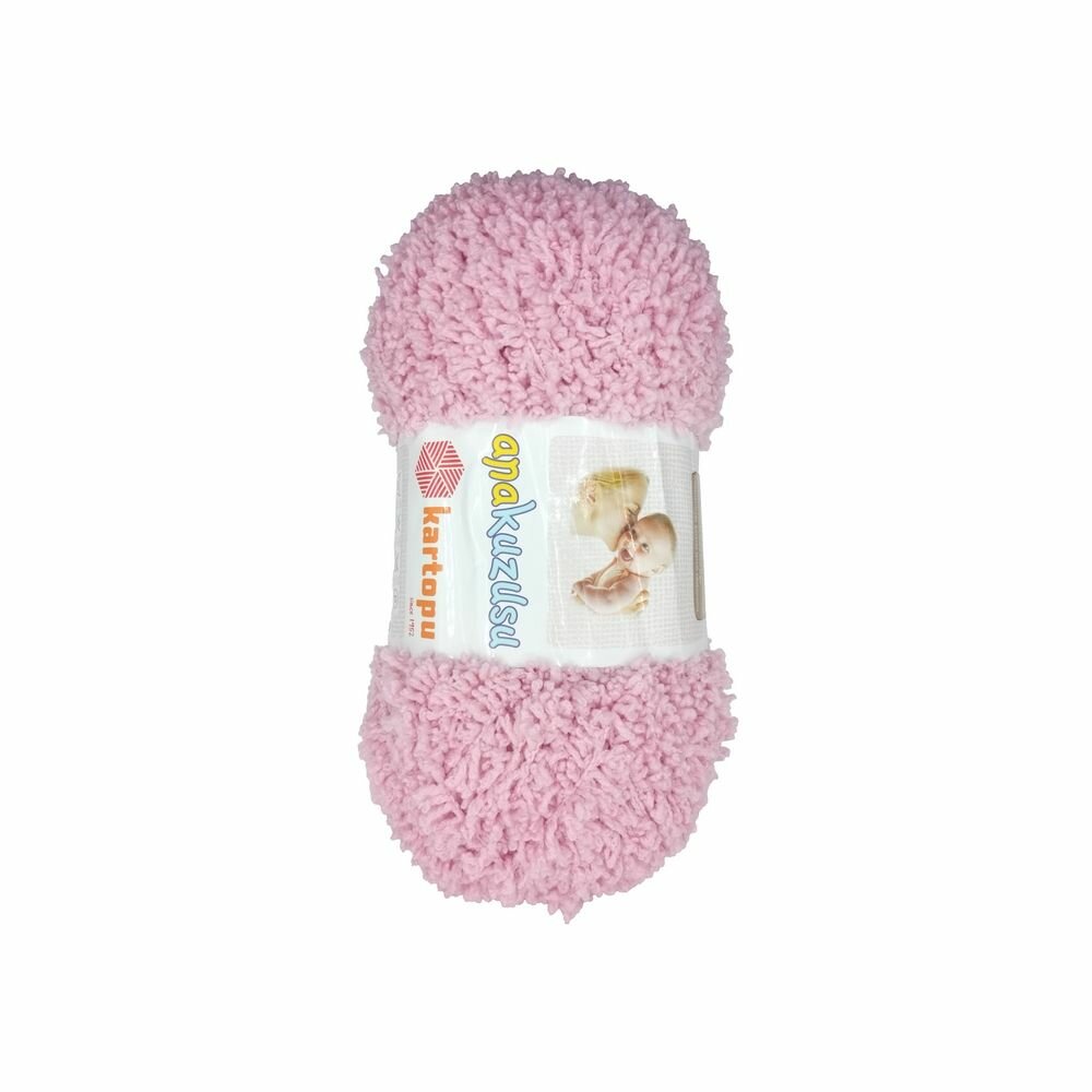 Пряжа для вязания Kartopu Anakuzusu 763 пудра 100 гр/110 м 100% микрополиэстер