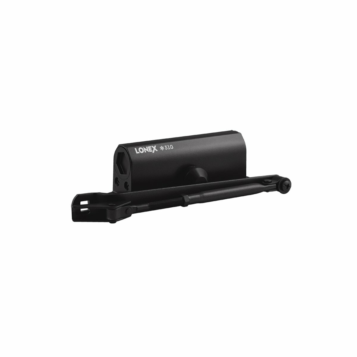 Доводчик дверной Lonex 310, для дверей 15 - 60 кг, цвет черный