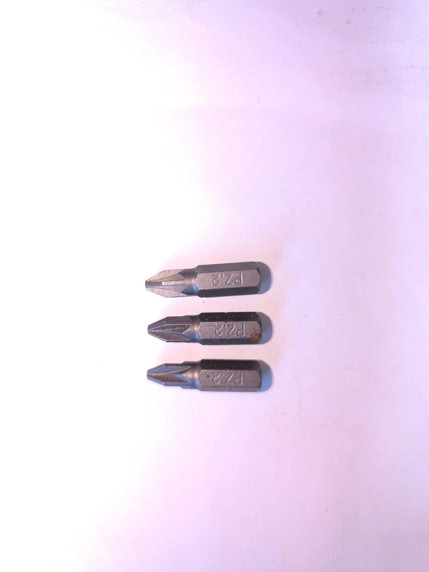 Биты набор PZ2х25 - 3шт. хвостовик 5/16" Magna США