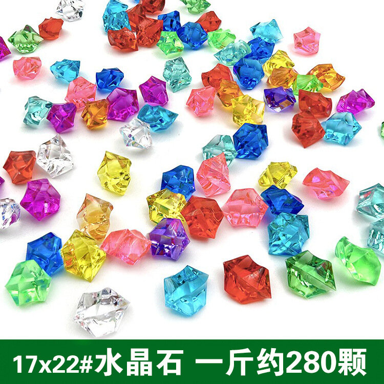 Кукла-игрушка "Хрустальный камень", цвет хрустальный камень, около 280 шт. в упаковке