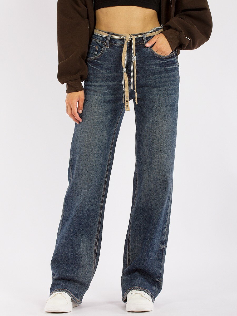 Джинсы палаццо 