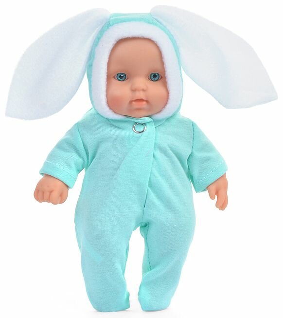 Кукла пупс "Карапуз 23", классическая куколка-малыш для девочек, игрушечный младенец с одеждой для сюжетно-ролевых игр, развивающая игрушка для малышей, 19 см