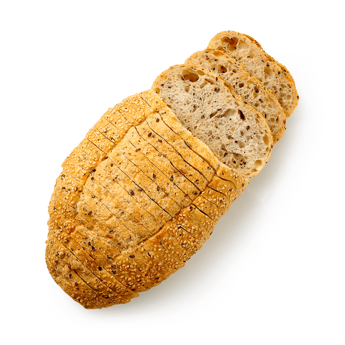 Хлеб "Злаковый", без ГМО, в нарезке, 280 граммов, 221 ккал, 1 упак.