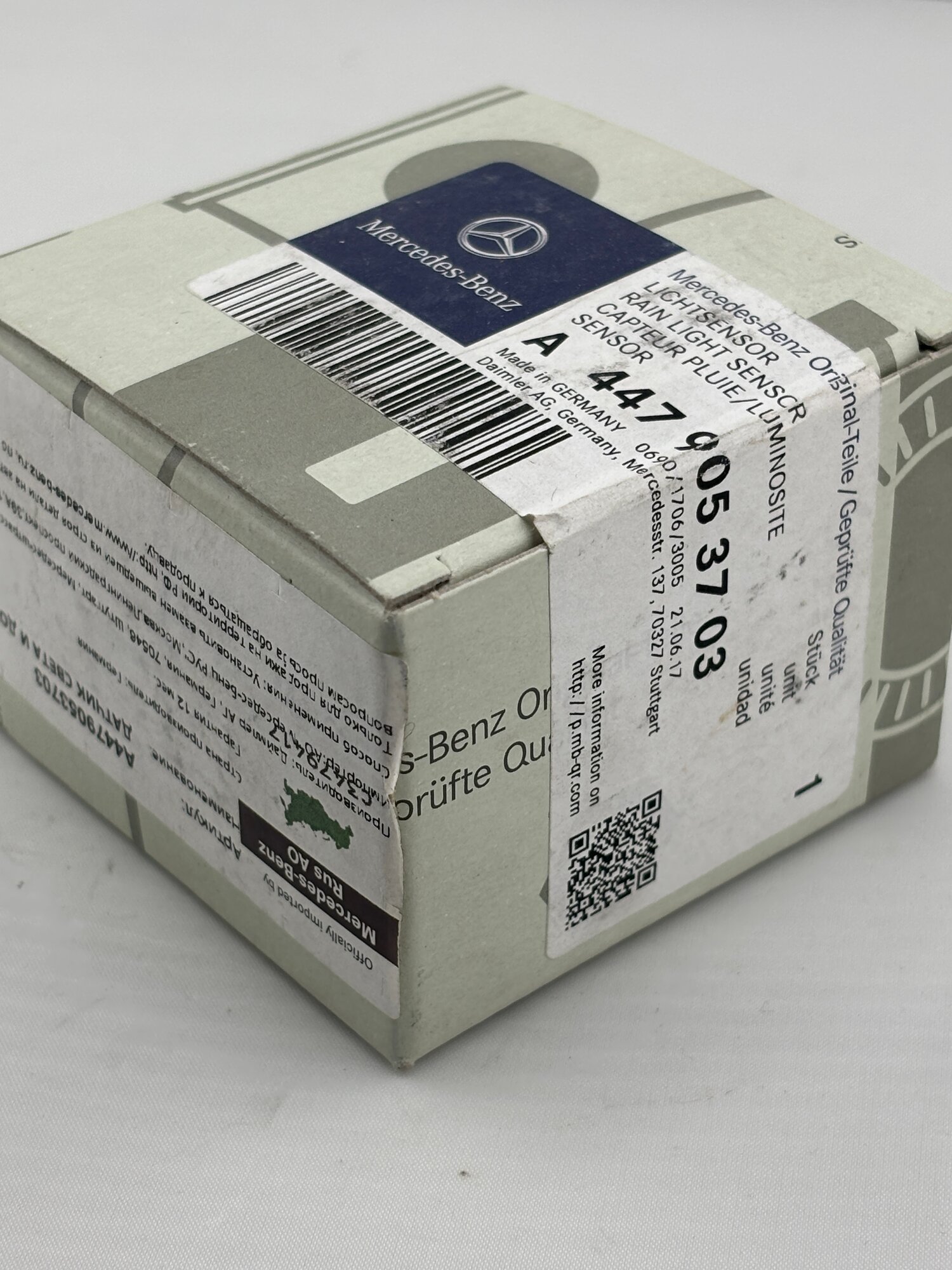Датчик освещения и дождя A4479053703, для MERCEDES-BENZ, оригинал