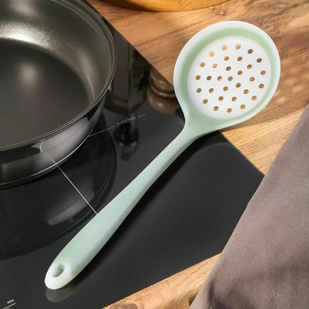 Шумовка Daniks силиконовая, с навеской, Verde