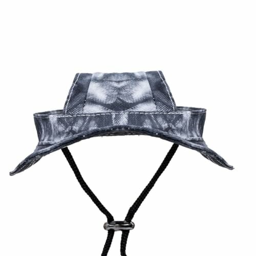 Панама для собак, круглая шапка домашних животных с отверстием ушей, регулируемая летняя дорожная шляпа защиты от солнца, спорта, кошек, маленьких, средних и больших собак