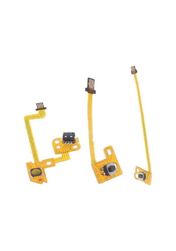 Желтый кабель Zr/Zl/L для кнопок Joy-Con для Nintendo Switch — сменная деталь, гибкий кабель, абсолютно новый и высокого качества