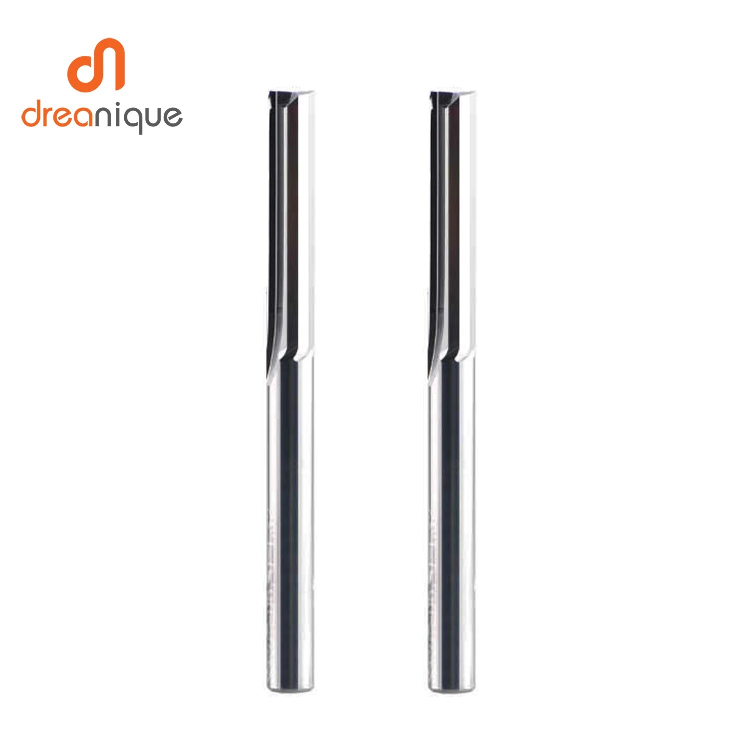 DREANIQUE фрезы из карбида 2 шт, 4 мм, 6 мм 2pcs-ST2F-D4.0-L22