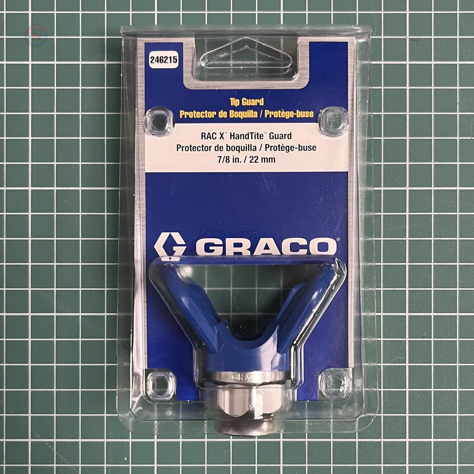 Соплодержатель Graco RAC X HandTite для краскопультов, быстрая замена без инструментов, защита от капель и разбрызгивания, совместимость со всеми RAC X SwitchTip