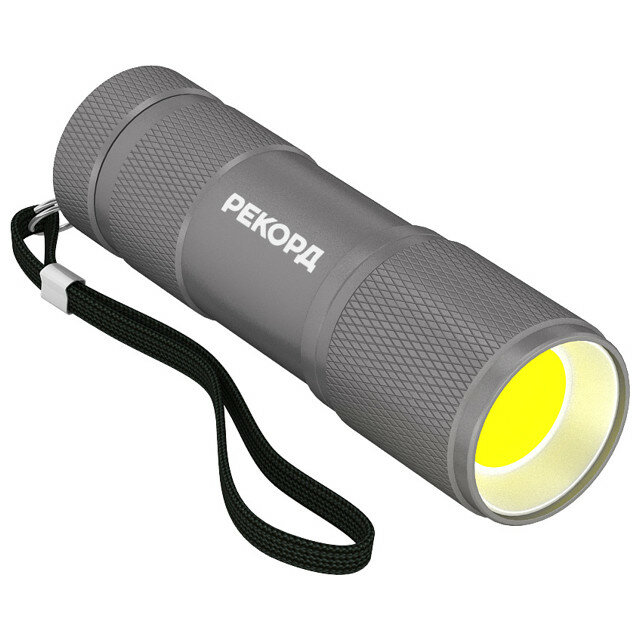 Фонарь светодиодный рекорд 1Вт MS-300 3AAA