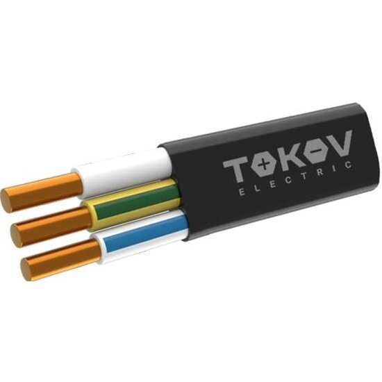 Кабель Tokov Electric ППГ-Пнг(А)-HF 3х2.5 ОК (N PE) 0.66кВ (уп.100м), ТХМ00409102