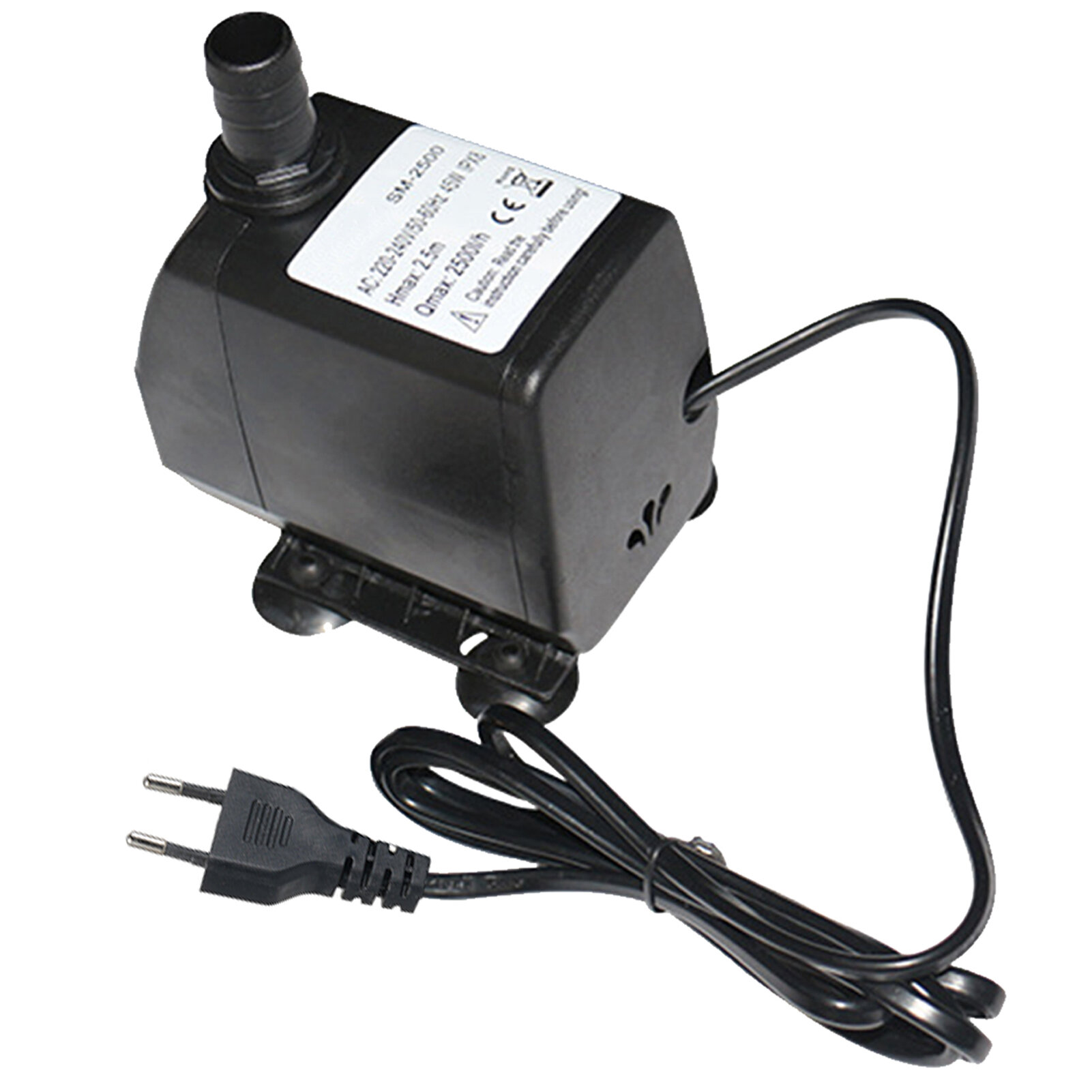 45 Вт 2500 л/ч погружной водяной насос с 8-футовым высоким подъемом мини-фонтанный насос сверхтихий водяной насос для аквариума, пруда, сада, гидропонных систем