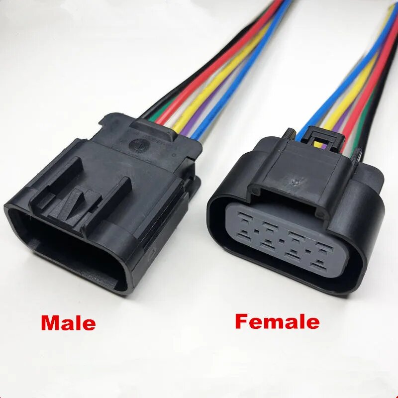 8-контактный Штекерный или гнездовой разъем с проводом 16AWG 20 см 15326655 15326654 для серии Delphi GT280 5sets male female