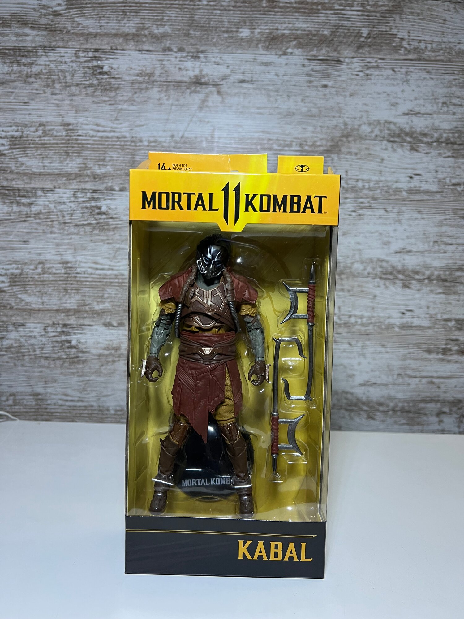 Фигурка Кабал, Мортал Комбат, Mortal Kombat, Kabal, 18 см, от McFarlane toys