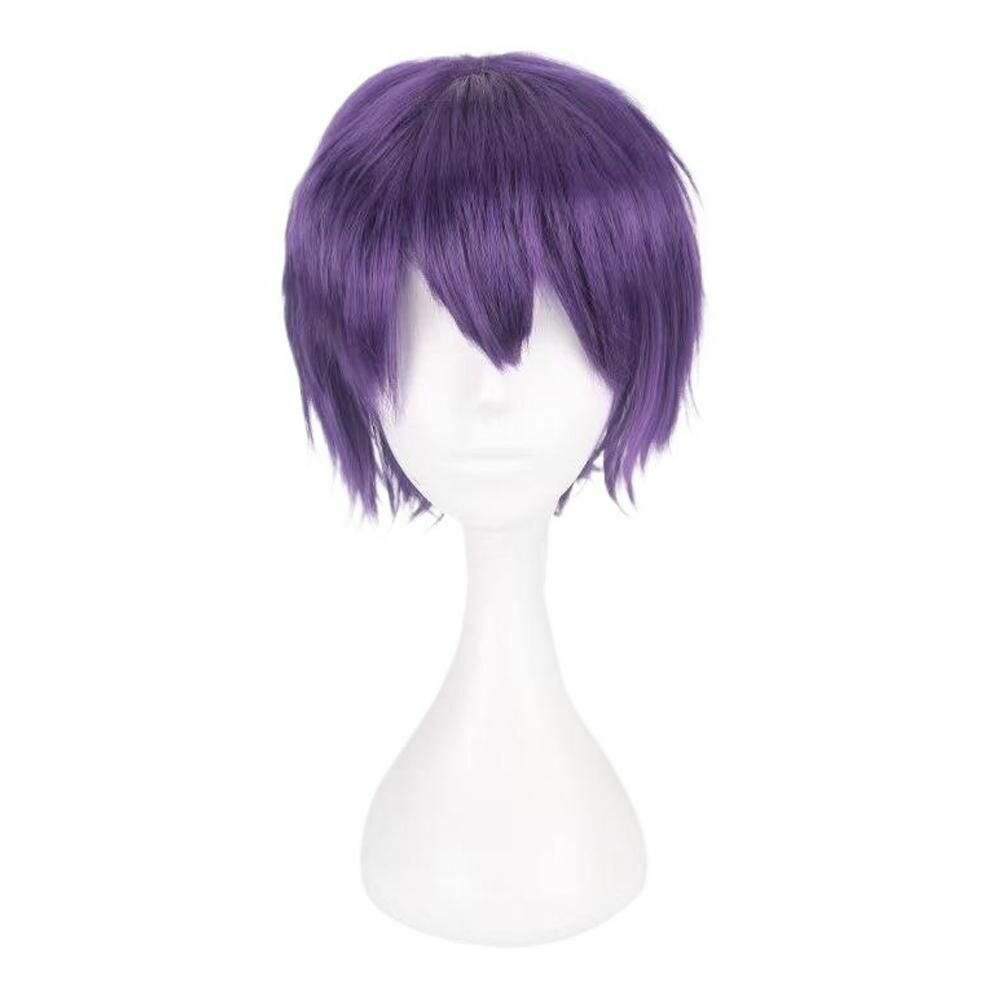 Многочисленные коллекционеры выбирают! COSPLAY, Короткий парик для косплея аниме на Хэллоуин