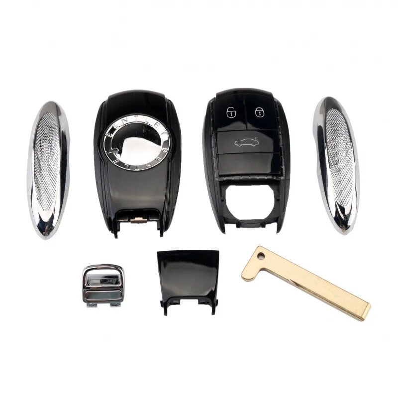 Hindley 3-кнопочный сменный смарт-пульт дистанционного управления, чехол для ключей без ключа, чехол для Bentley Bentayga galax2021 2ahmv-yk1