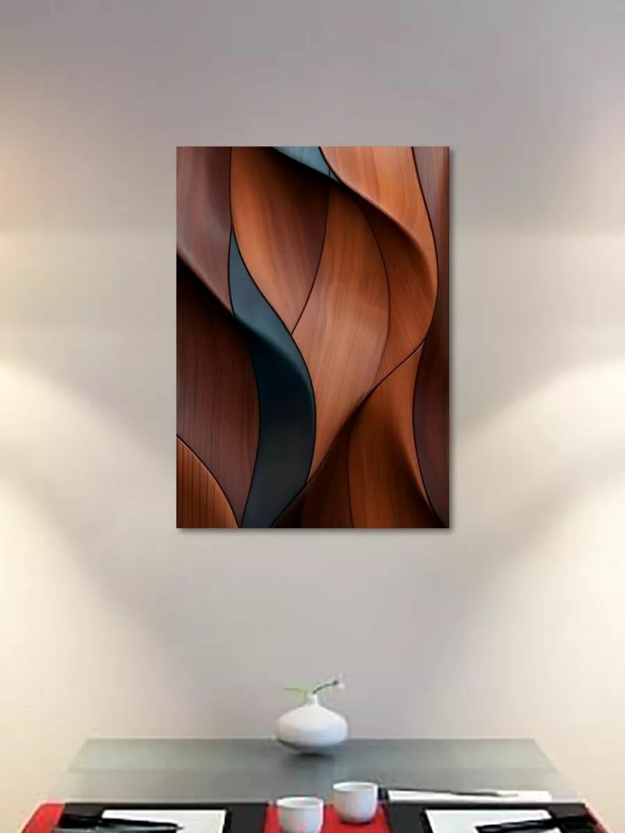 Картина на стену Осенняя листва 30х40см 1шт.