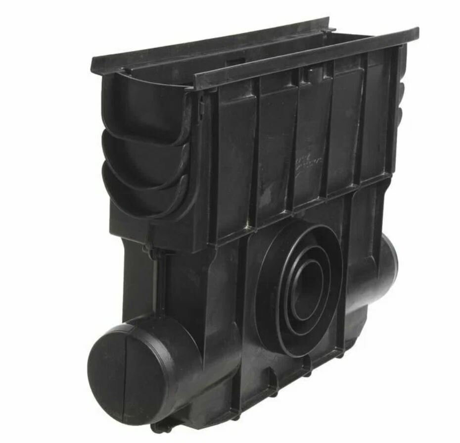 Пескоуловитель (черный) Альта-Профиль 500*131*413 мм, пластик