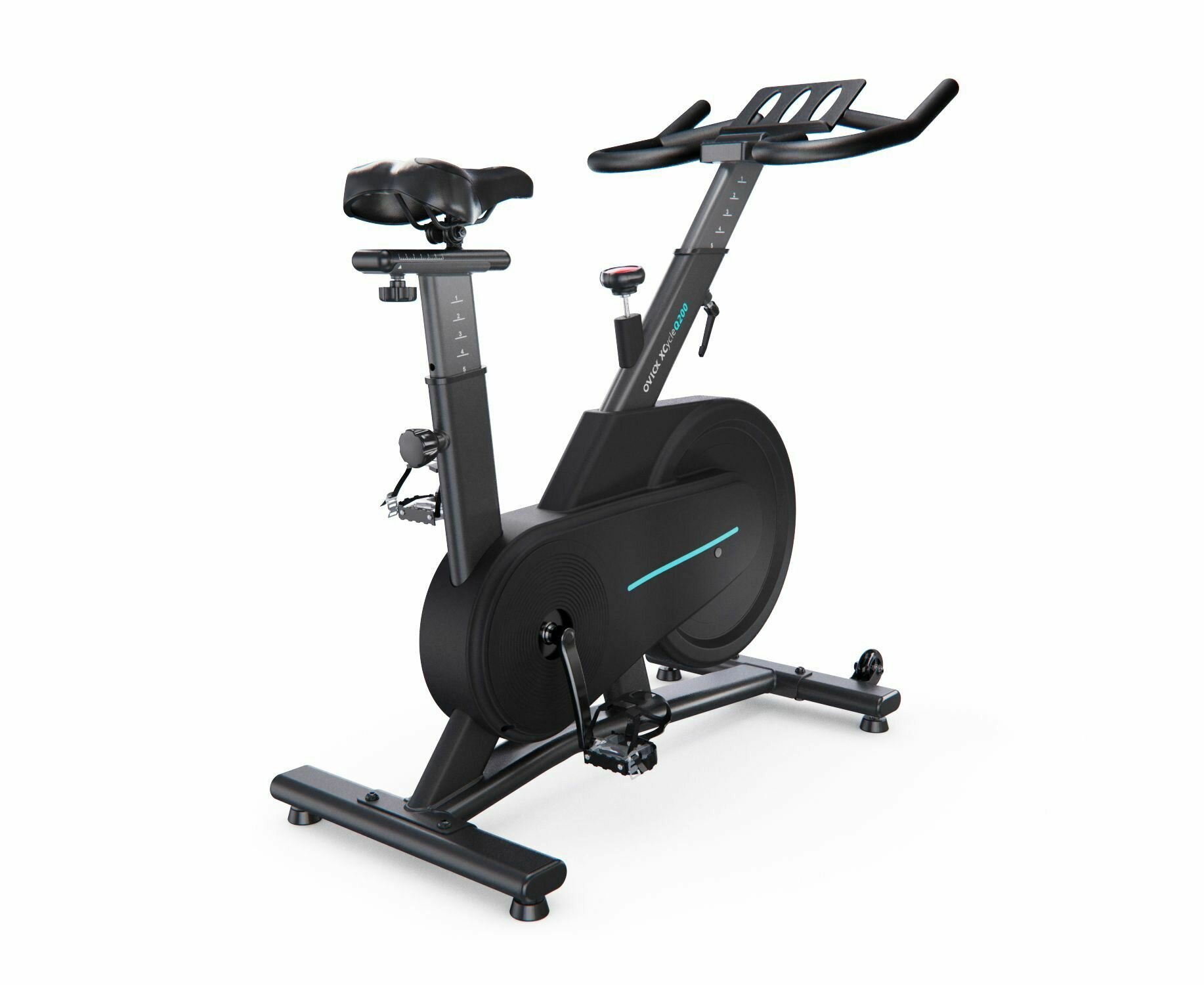 Тренажер DFC Ovicx Q200, для дома, нагрузка до 120кг, черный