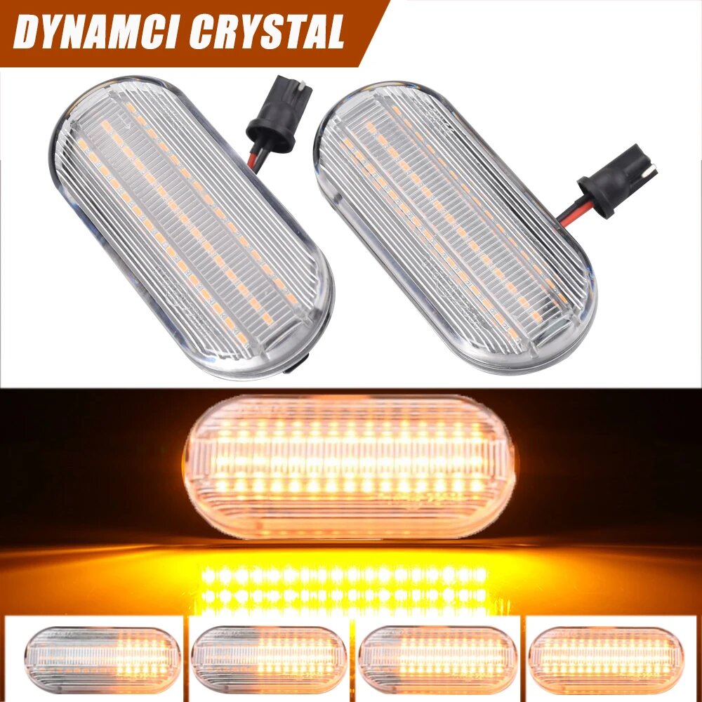 2x Светодиодные указатели поворота Dynamic Crystal