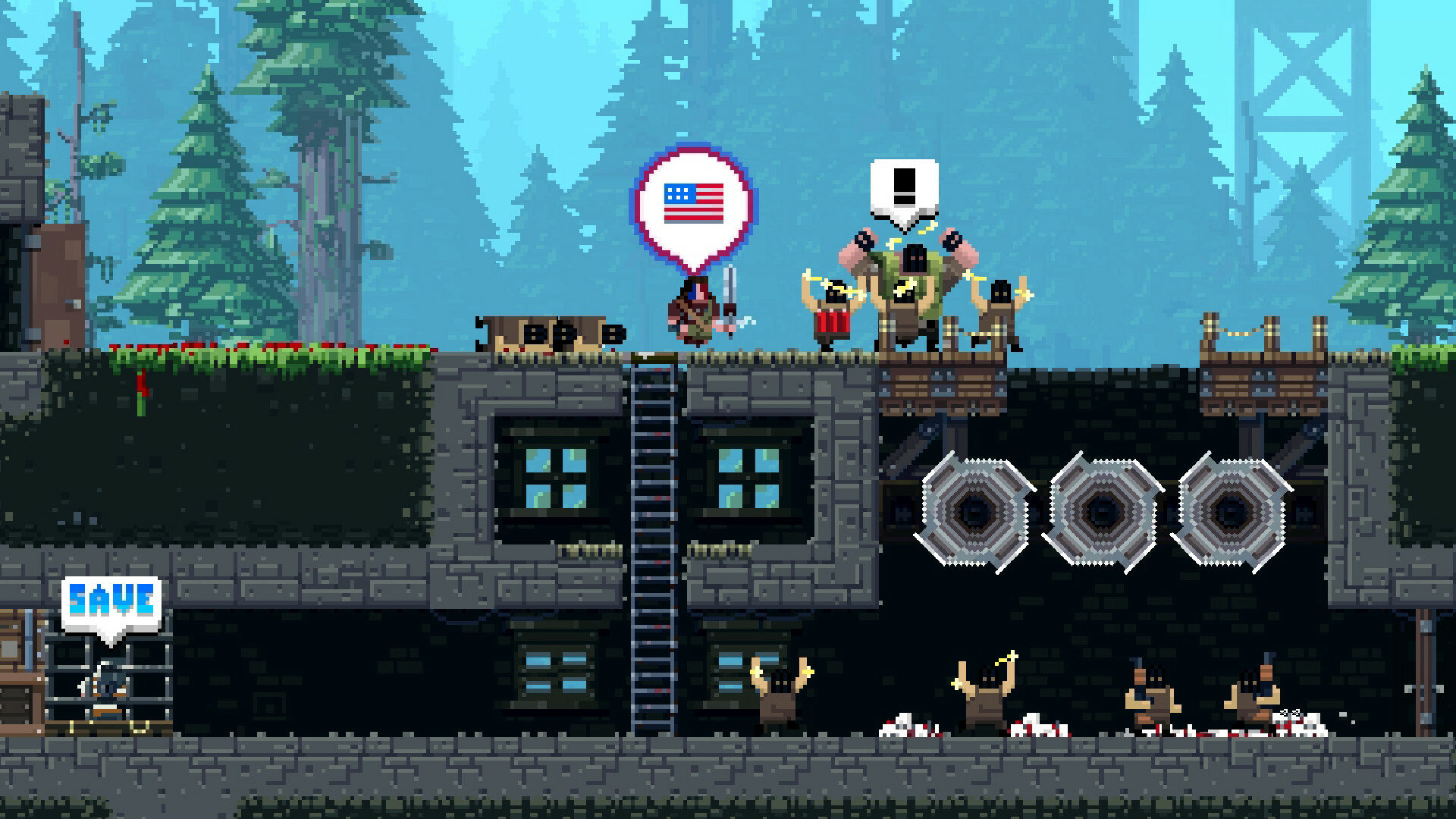 Broforce, Все страны — фото 1