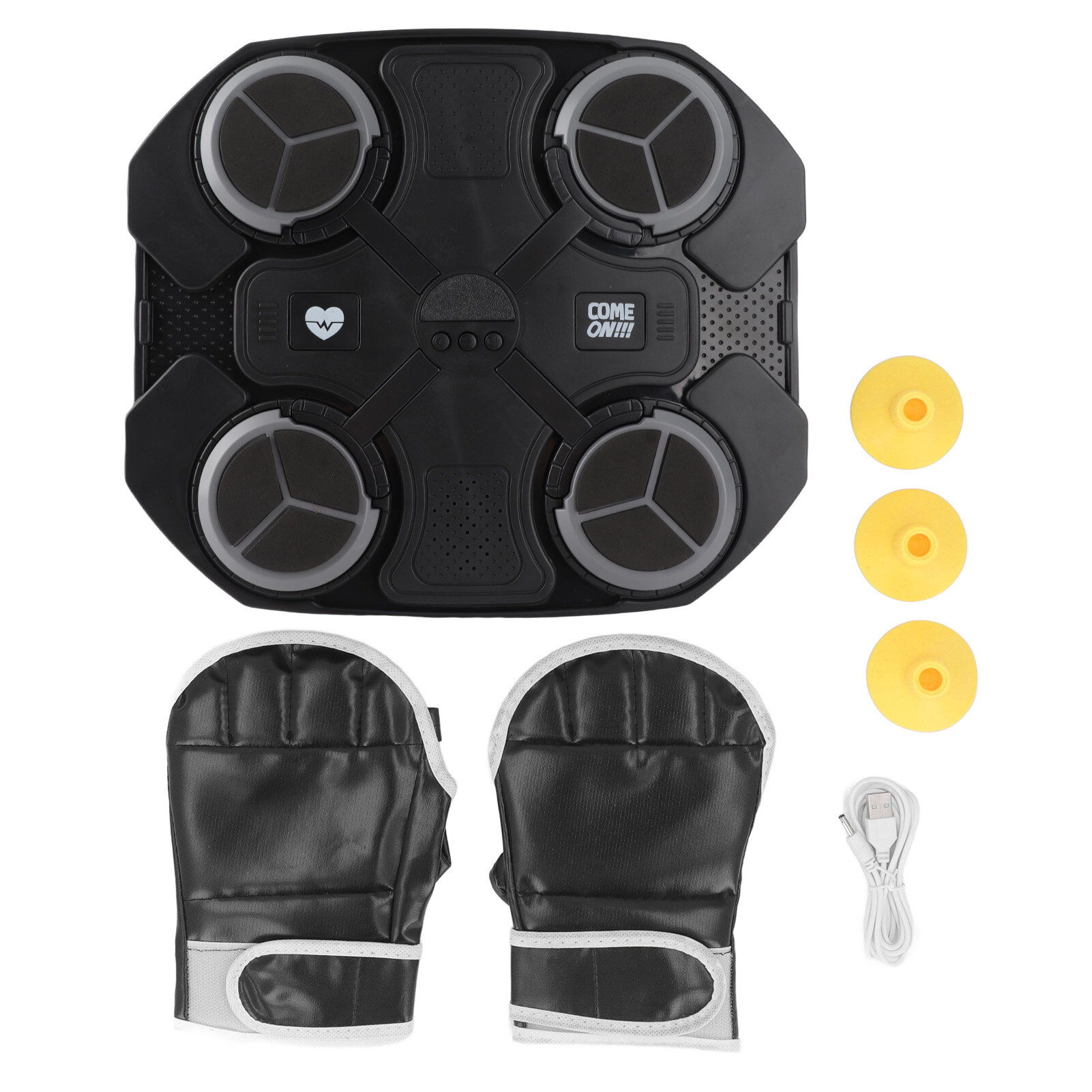 Детский интеллектуальный музыкальный боксерский тренажер для снятия стресса, электронный интерактивный тренажер ритмичных ударов для дома.