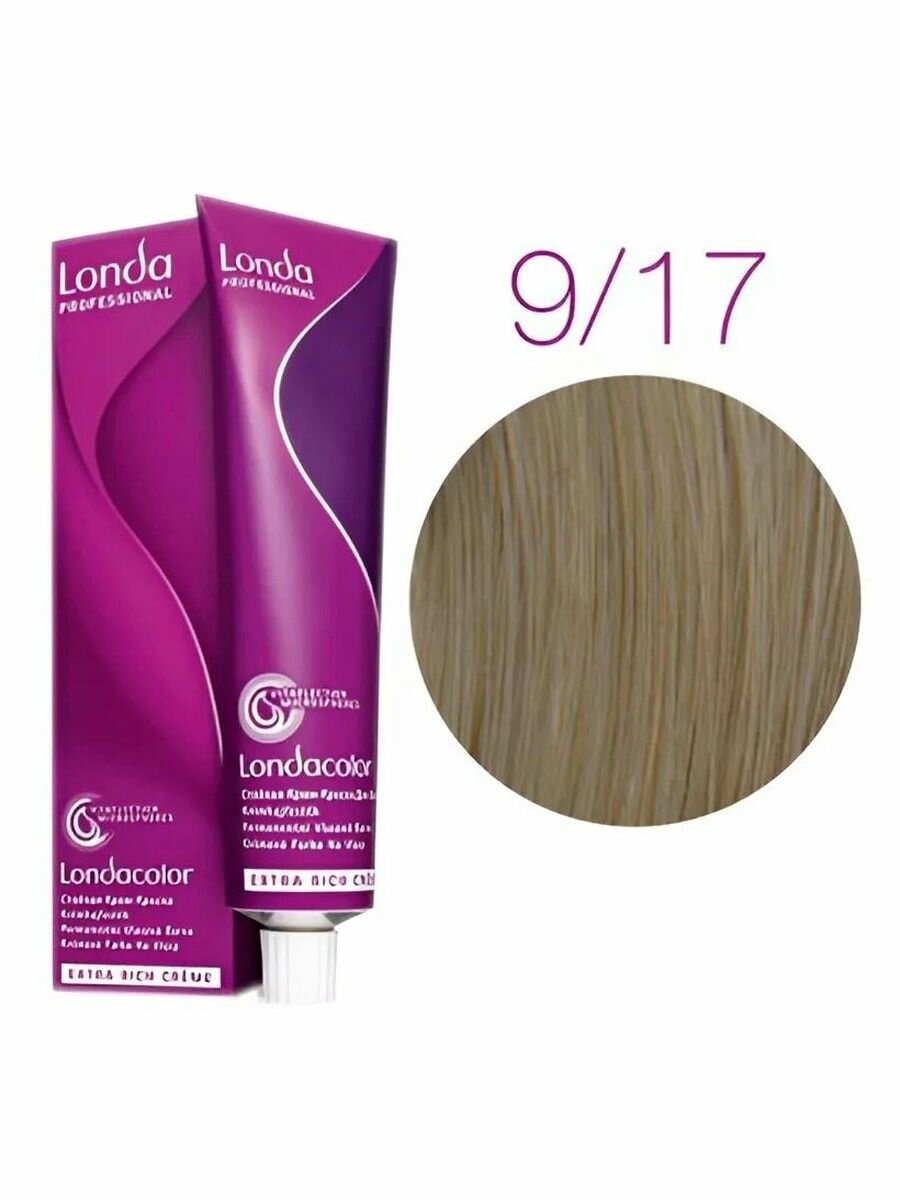 LC Стойкая крем краска для волос, 9/17, Ванильный мусс