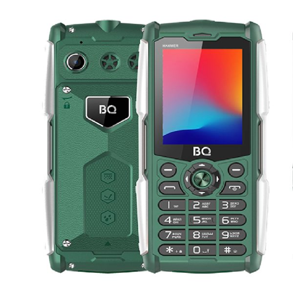 Телефон BQ 2449 Hammer Green (Зеленый)