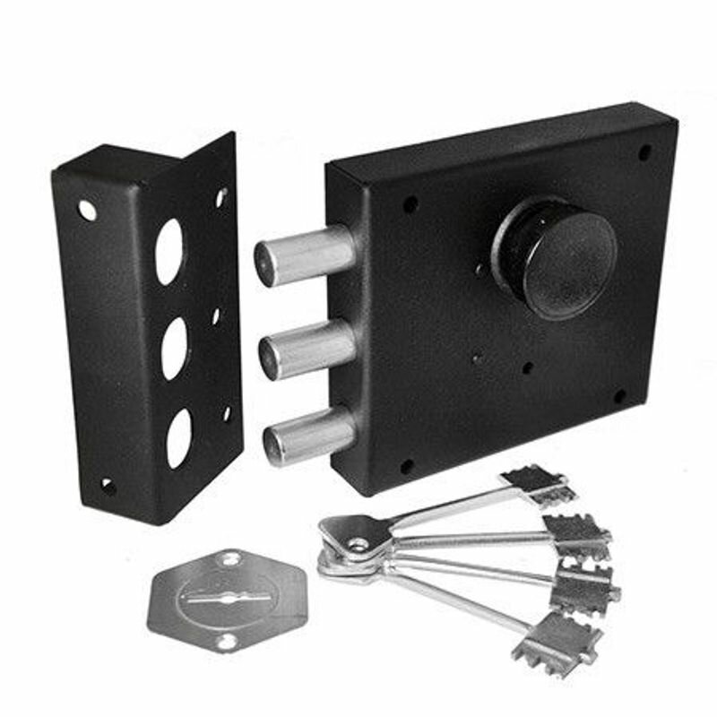 Замок гаражный тяжелый Аверс С-Пб Богатырь с вертушкой