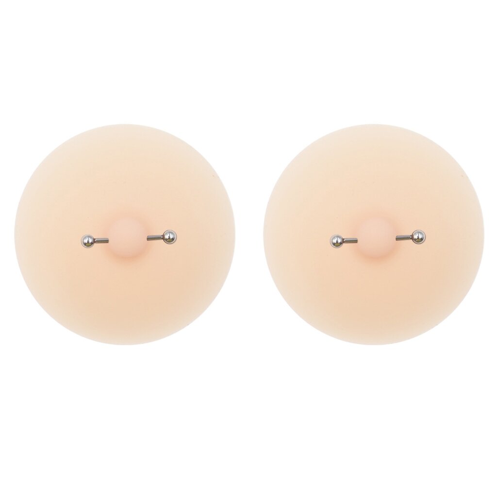 Силиконовая накладка на грудь с кольцом для груди, бесшовная имитация соска, сплошная накладка на грудь-стиль 3