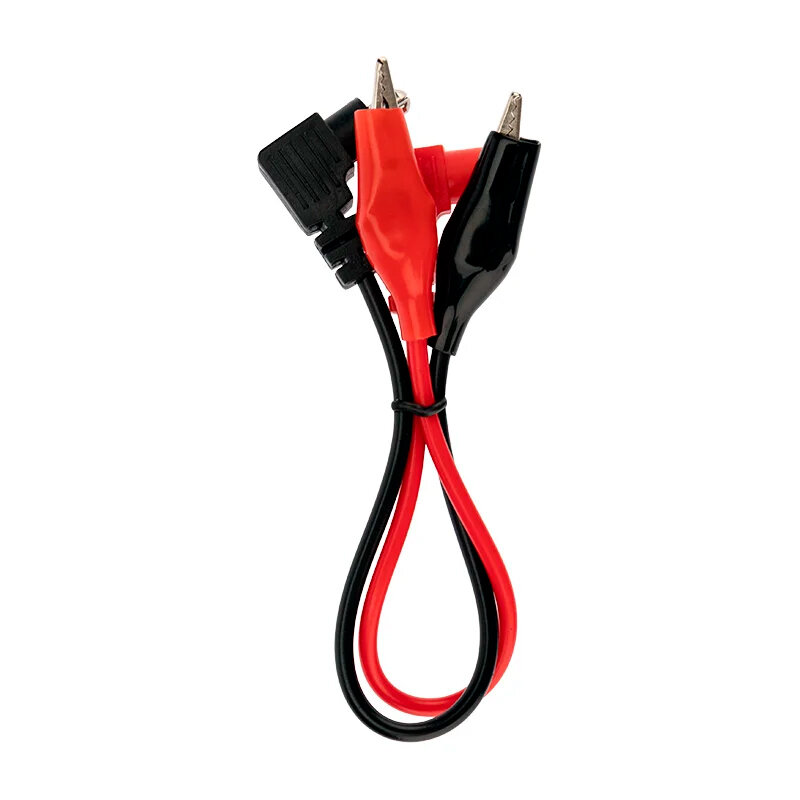 Щупы Rexant REX10 с зажимом типа крокодил, красный/черный {13-3040} (2 шт)