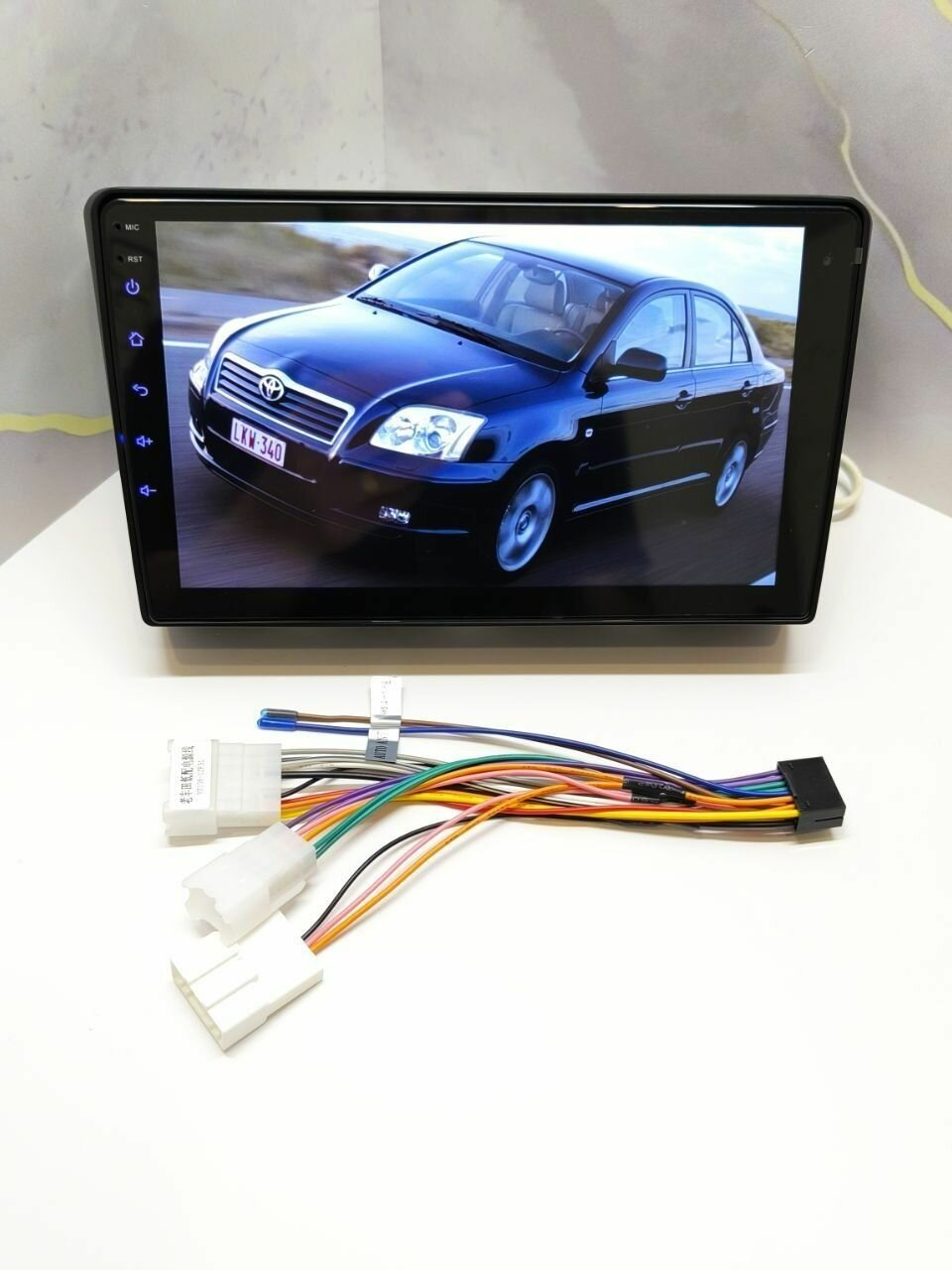 Магнитола тойота авенсис т250 андроид 2гб-32гб 9 дюймов, IPS экран с разрешением 1280*720 / штатная магнитола Toyota Avensis II - T250 (2002-2009)