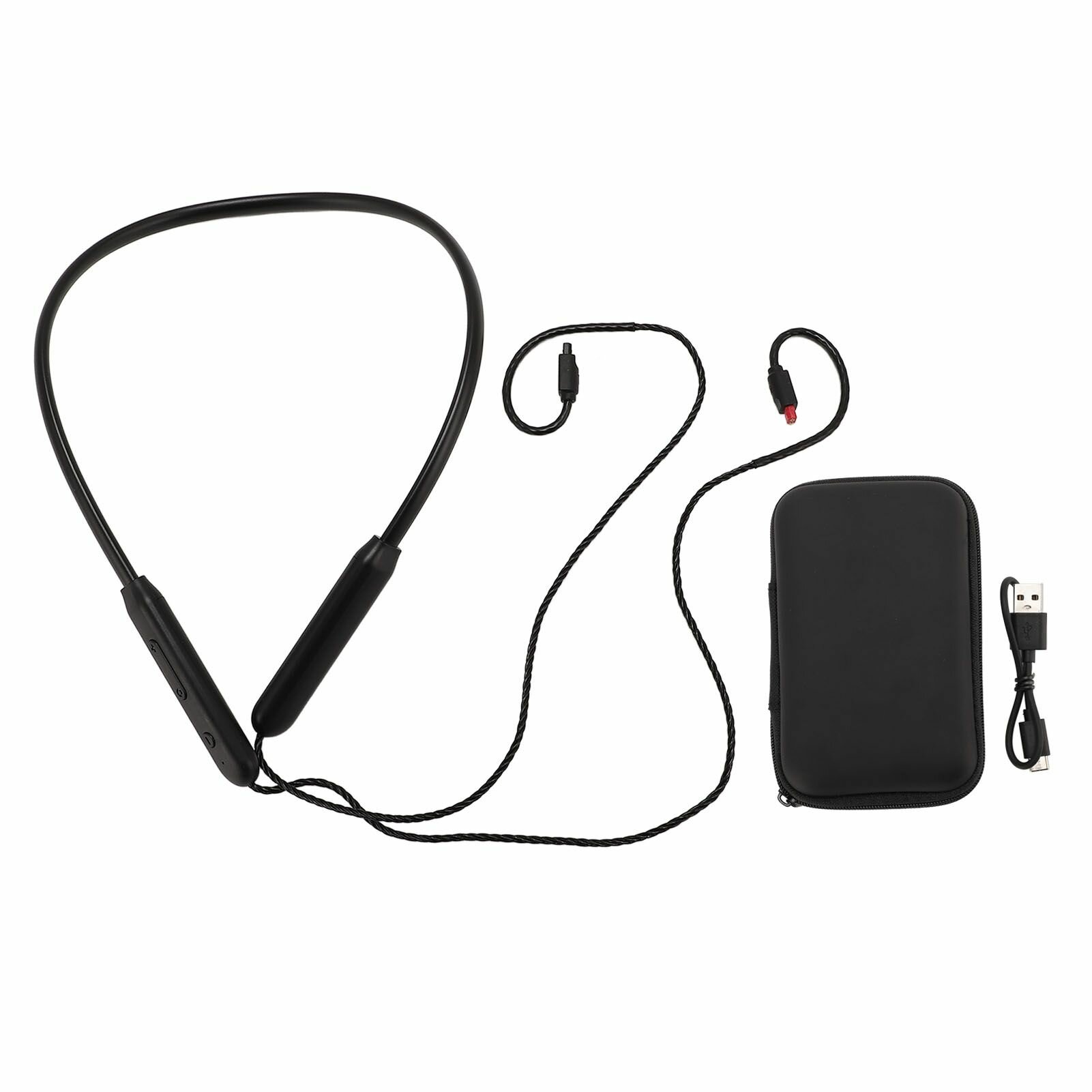 Беспроводной кабель для наушников Bluetooth с микрофонным контроллером, подходит для наушников Audio-technica