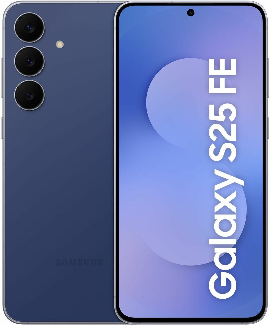 Смартфон Samsung Galaxy S25 FE 8/512 GB, Dual: nano SIM + eSIM, Navy (Синий) Global