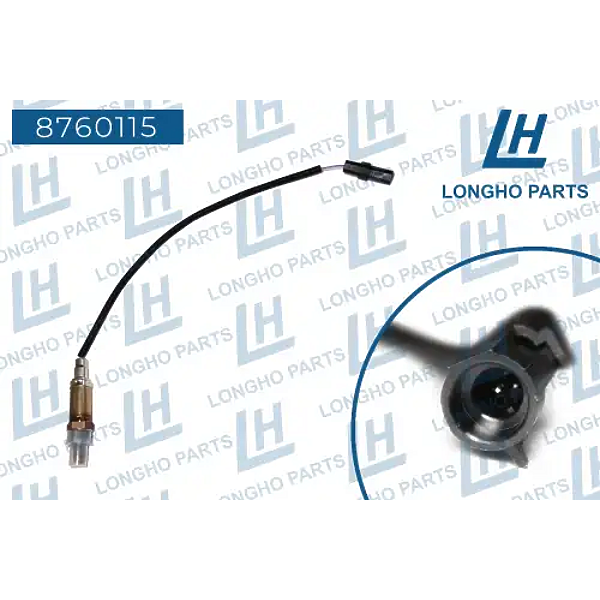 LONGHO 8760115 датчик кислородный (1-pin) Daewoo (Дэу) Nexia (Нексия) / Leganza (Леганза) / nubira / Espero (Эсперо)