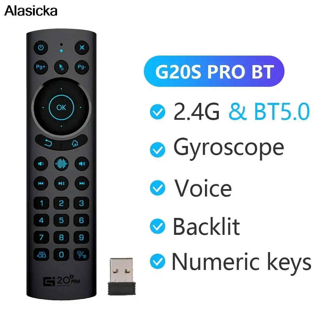 Беспроводной голосовой пульт G20BTS Plus G20S PRO для телевизора G20S Pro BT