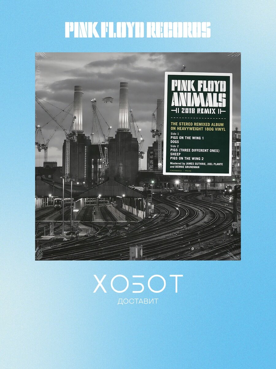 Виниловая пластинка Pink Floyd Records Pink Floyd / Animals (2018 Remix)