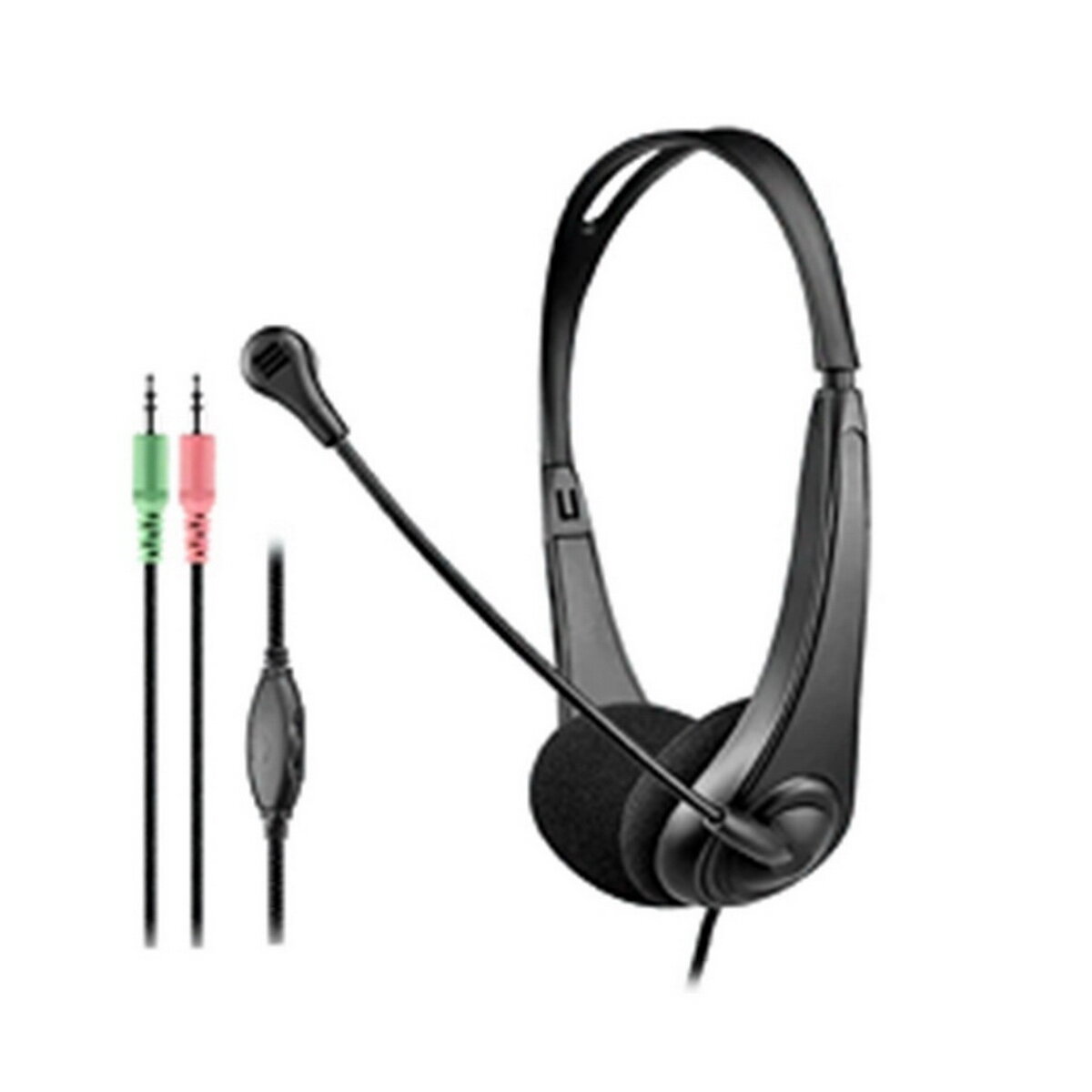 Наушники Raskat Наушники Raskat Standart 2J уц-2 (30мм, 60Ом, 105±3дБ, 20-20000Гц, микрофон, 2х3,5мм Jack, 2,2м)