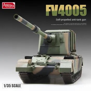 Amusing Hobby 1/35 35A029 FV4005 Комплект модели самоходного орудия Stage 2 Танки