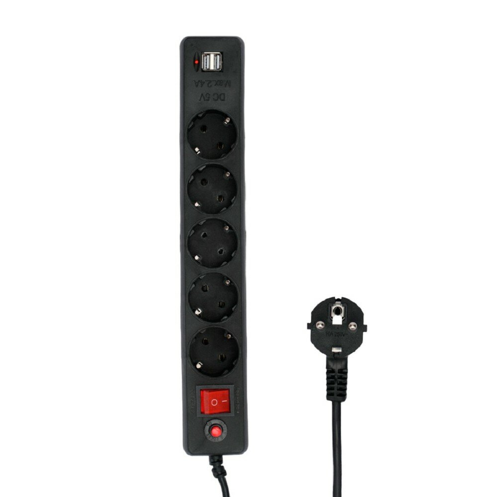Сетевой фильтр Гарнизон ECL-5-U2-B-1.8