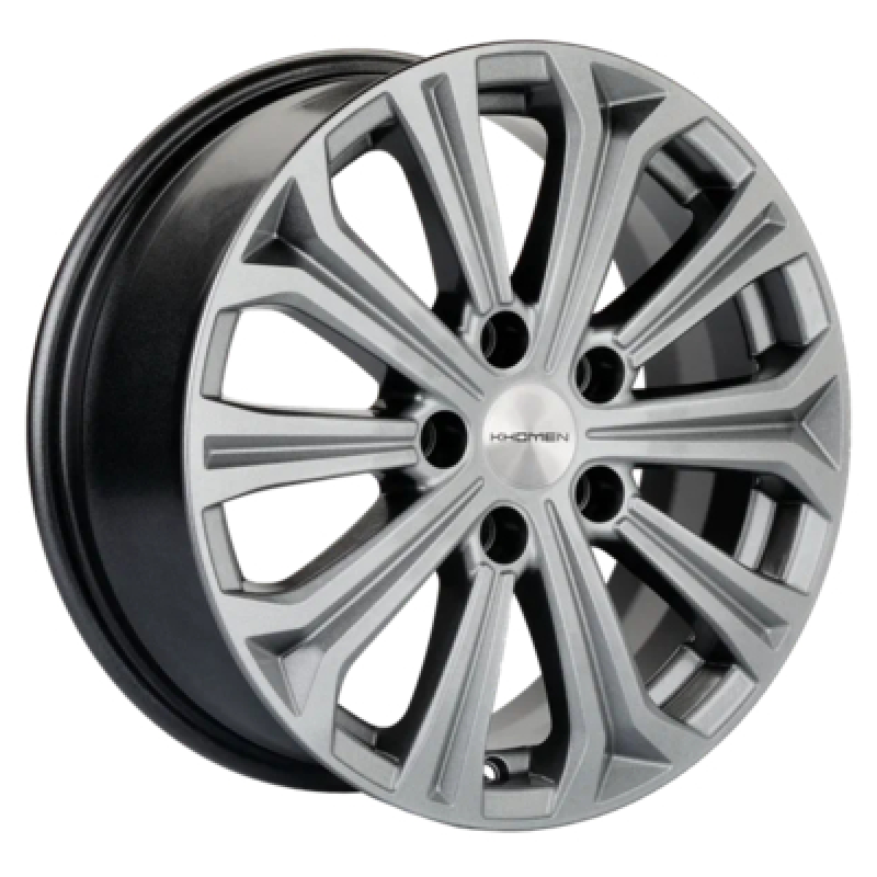 Диск колесный Khomen Wheels KHW1610 (Octavia) 6,5x16 5x112 Dia57.1 ET46 цвет G-Silver