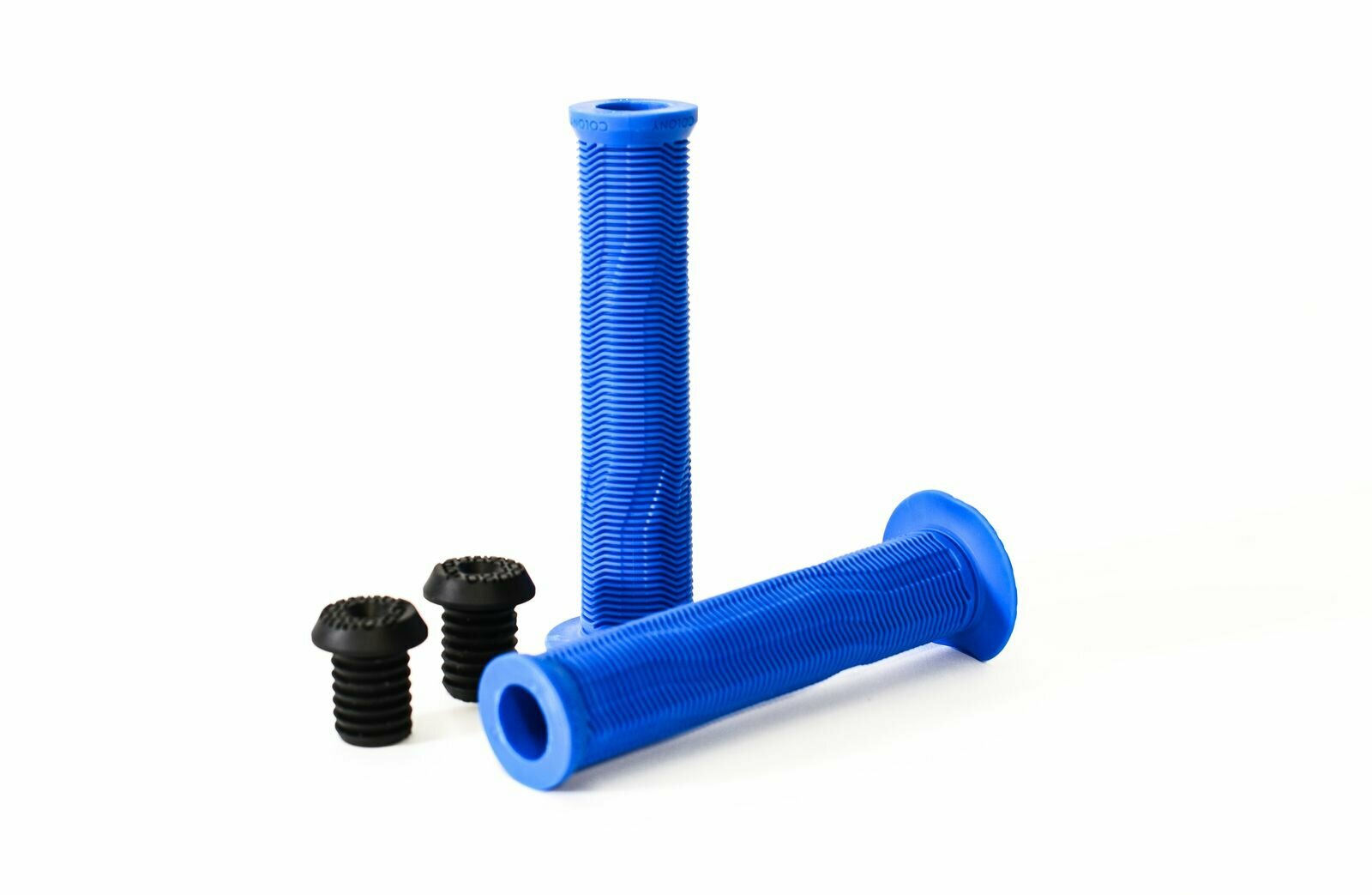 Ручки на руль для велосипеда BMX COLONY Much Room Grips 30х140мм синий